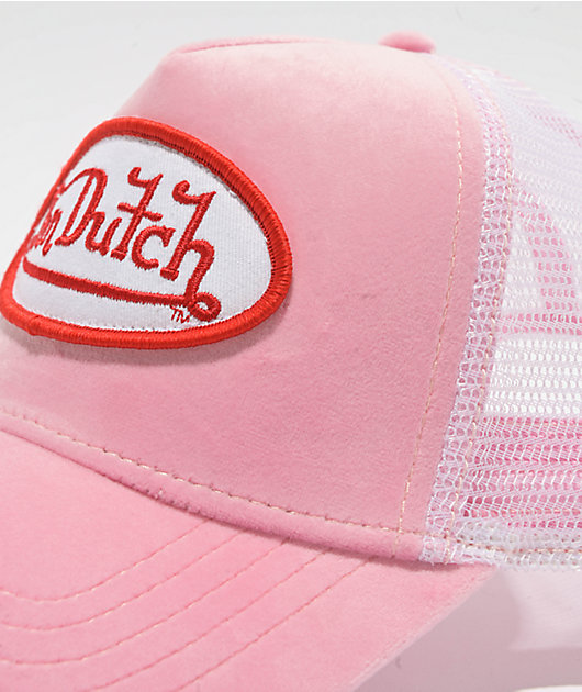 Von Dutch Velvet Purple Trucker Hat | Zumiez