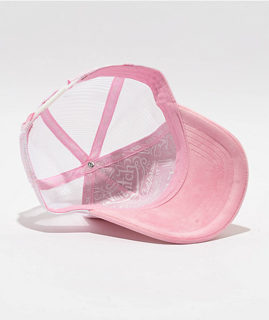 Von Dutch Velvet Purple Trucker Hat | Zumiez