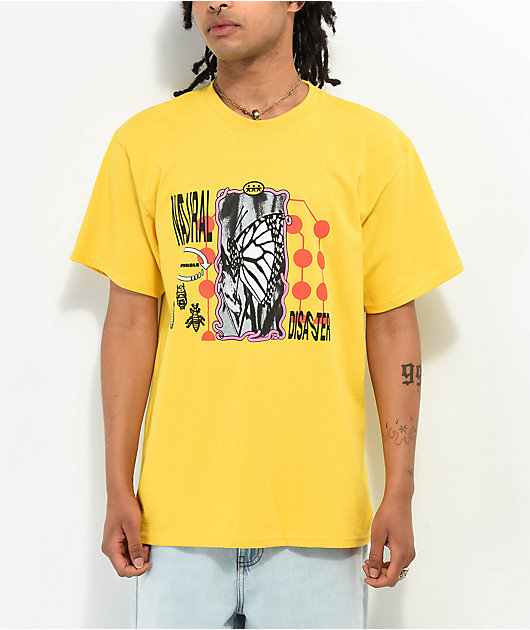 WORBLE Natural Disaster Yellow T-Shirt | Zumiez