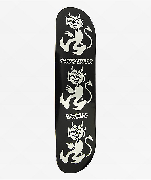WORBLE Poppy Starr Peace & Love 8.5" Skateboard Deck | Zumiez