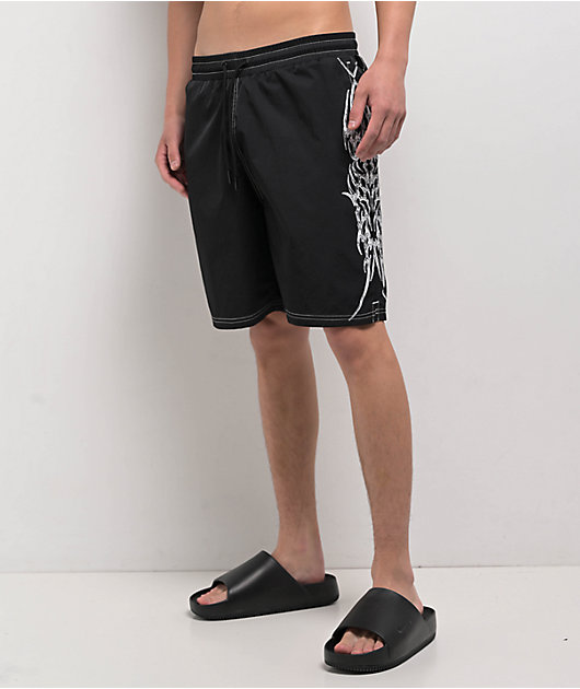 Welcome Horde Black Board Shorts | Zumiez