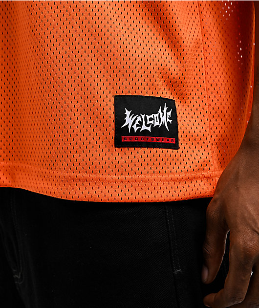 Welcome Huddle Orange Football Jersey | Zumiez