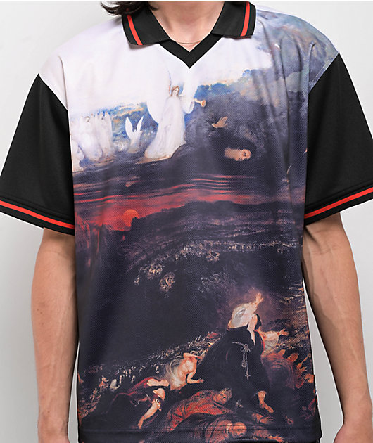 Welcome Rapture Black Soccer Jersey | Zumiez