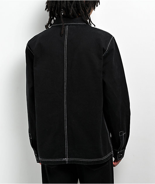Welcome Stowaway Black Chore Jacket | Zumiez