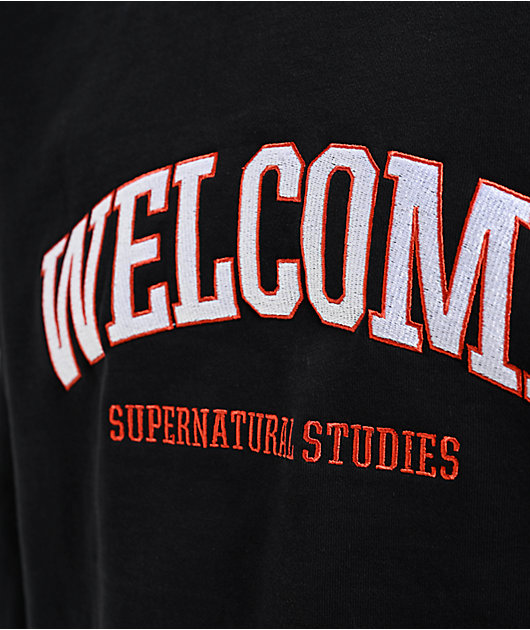 Welcome Student Black Crewneck Sweatshirt | Zumiez