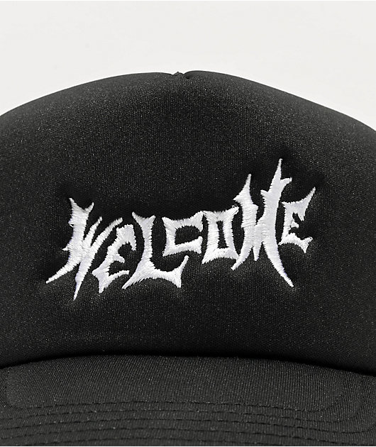 Welcome Vamp Black Trucker Hat | Zumiez