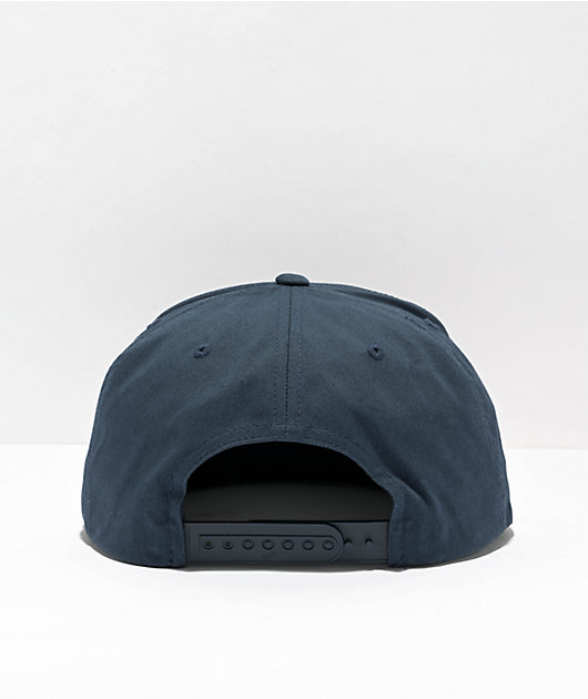 Welcome Warp Navy Snapback Hat | Zumiez