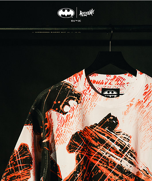 Welcome x Batman Gargoyle White Knit T-Shirt | Zumiez