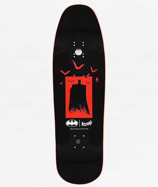 Welcome x Batman Heart Of Hush 9.5" Skateboard Deck | Zumiez