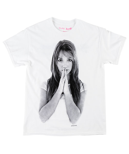 Welcome x Britney Spears Believe White T-Shirt | Zumiez
