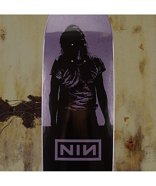 Welcome x Nine Inch Nails Burn 9.5" Skateboard Deck | Zumiez