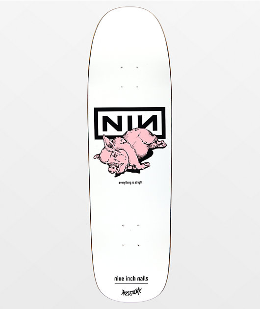 Welcome x Nine Inch Nails Pig 9.25" Skateboard Deck | Zumiez