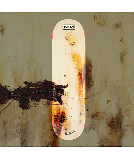 Welcome x Nine Inch Nails TDS Album Cover 9.0" Skateboard Deck | Zumiez