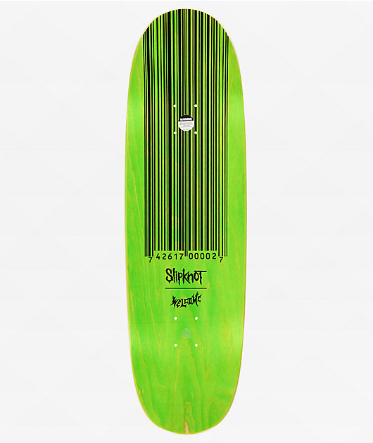Welcome x Slipknot Oval Logo 9.5" Skateboard Deck | Zumiez