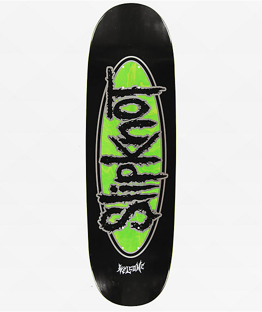 Welcome x Slipknot Oval Logo 9.5" Skateboard Deck | Zumiez