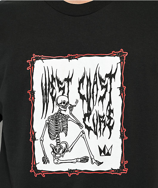 West Coast Cure Skeleton Black T-Shirt | Zumiez