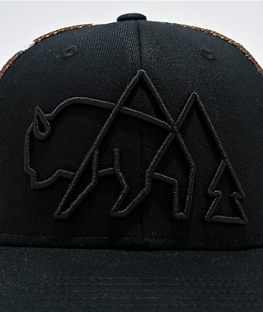 Wild Tribute Logo Camo Trucker Hat | Zumiez