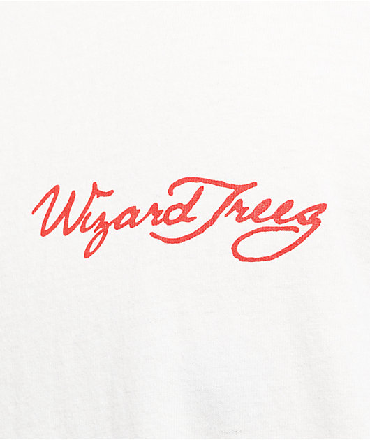 Wizard Trees Tattoo White t-Shirt | Zumiez