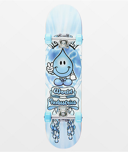 World Industries Wet Willy Icon 7.25" Soft Top Skateboard Complete | Zumiez