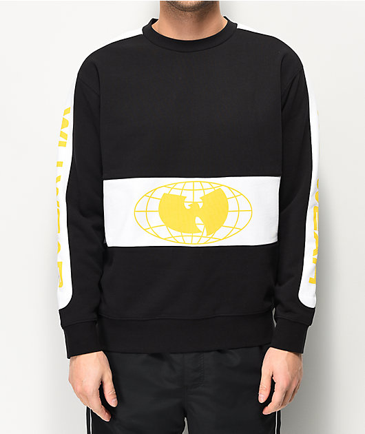 Wu Wear Racer Black Crewneck Sweatshirt