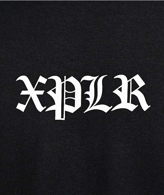 XPLR Chainlink Black T-Shirt | Zumiez
