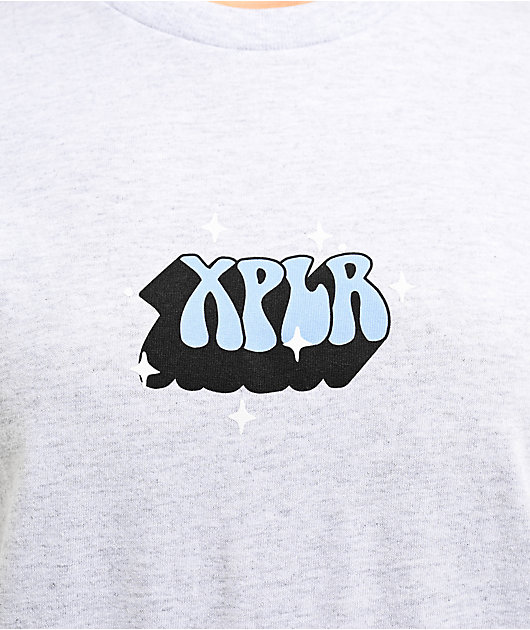 XPLR Currently Fighting Demons Crystal Ball Ash T-Shirt | Zumiez