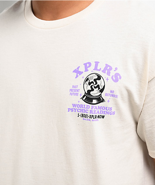 XPLR Word Famous Natural T-Shirt | Zumiez