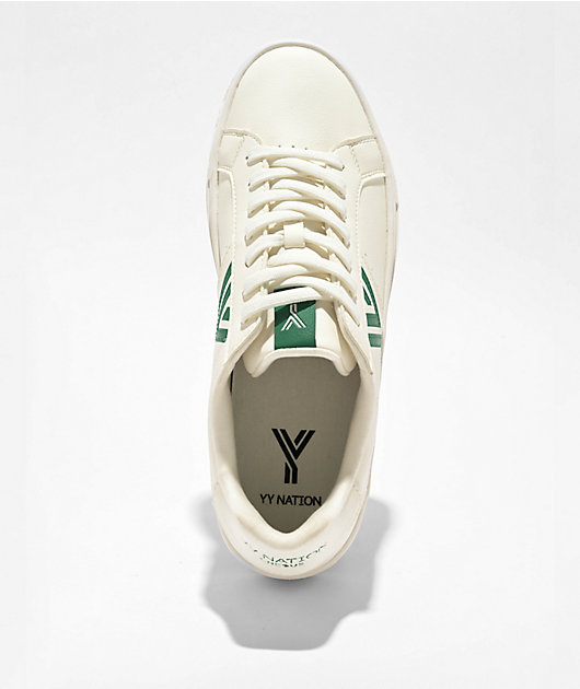 YY Nation Nimbus Cactus White & Green Shoes | Zumiez