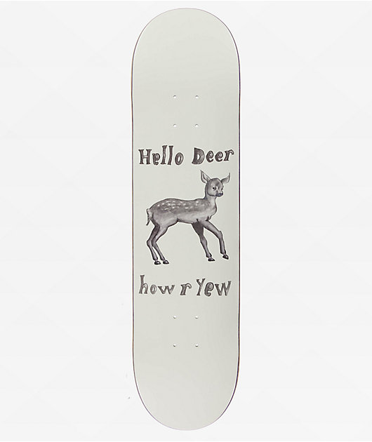 Yew Hello Deer 8.0" Skateboard Deck | Zumiez