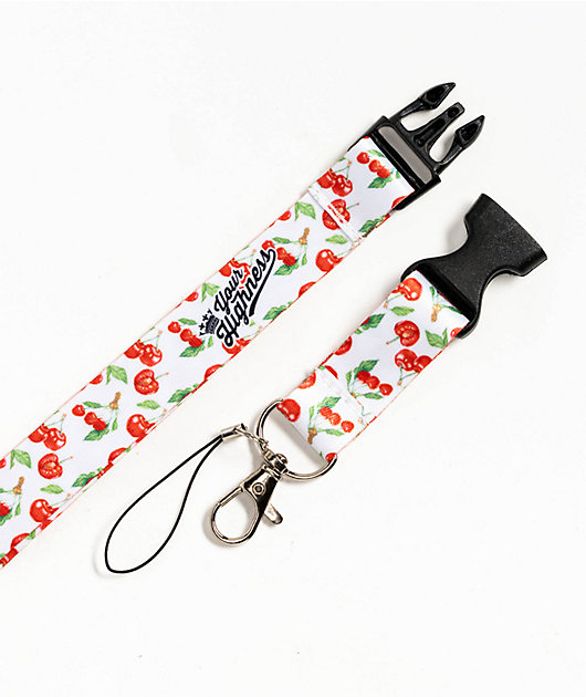 Your Highness Cherry Pie White Lanyard | Zumiez