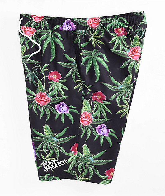 Your Highness Dream Black Board Shorts | Zumiez