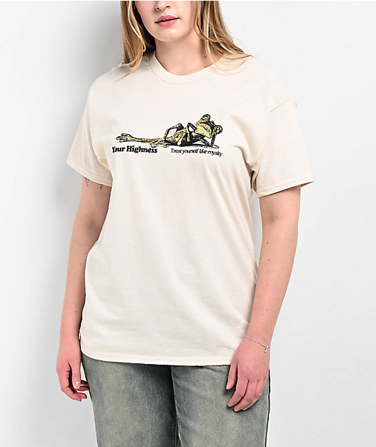 Your Highness Loungin Beige T-Shirt | Zumiez