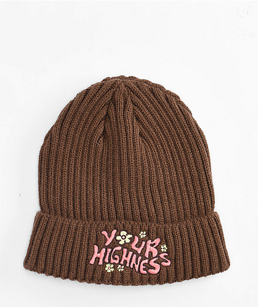 Your Highness So Mellow Brown Beanie | Zumiez