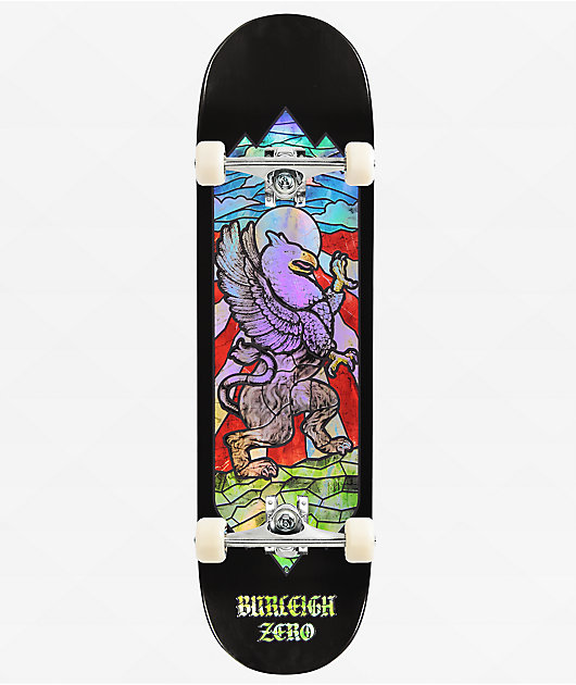 Zero Burleigh Stained Glass 8.5" Assembled Skateboard Complete | Zumiez