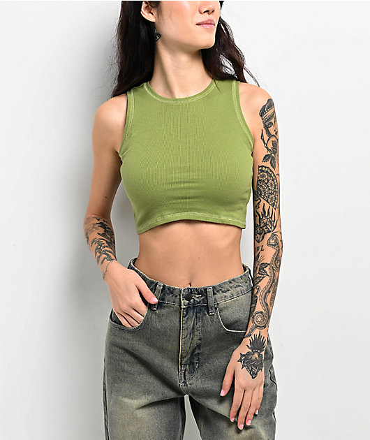 Zine Sunney Epsom Crop Tank Top | Zumiez