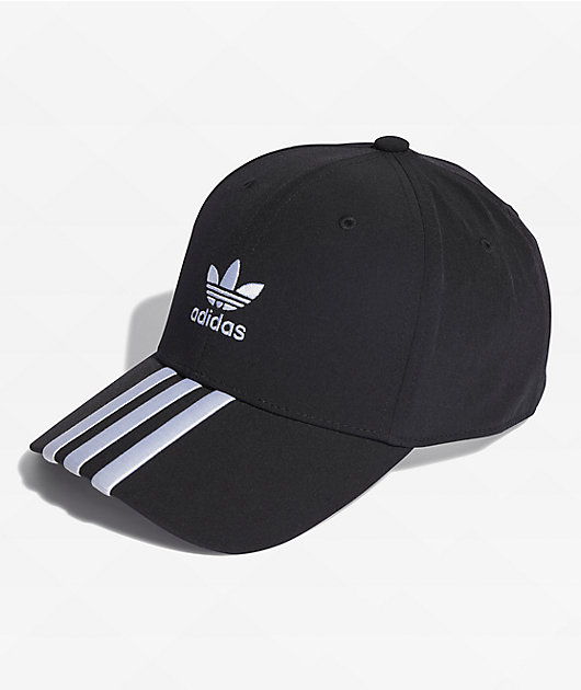 adidas Archive Black Strapback Hat | Zumiez