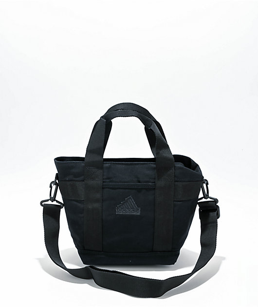 adidas Canvas Black Mini Tote Bag | Zumiez