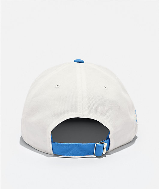 adidas Originals Argentina 2 Tone Off-White & Blue Strapback Hat | Zumiez