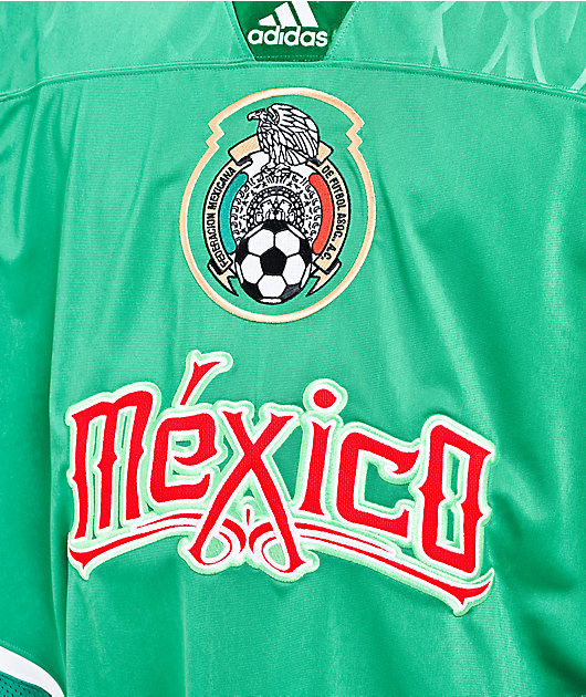 adidas Originals Bringback Remixed Mexico Green Soccer Jersey | Zumiez