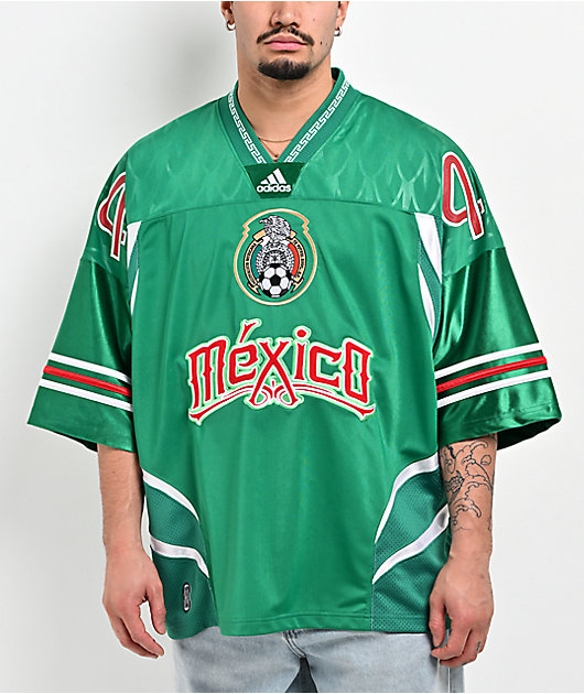 adidas Originals Bringback Remixed Mexico Green Soccer Jersey | Zumiez