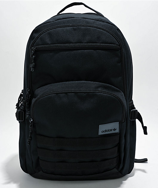 adidas Originals Daily Black Backpack | Zumiez