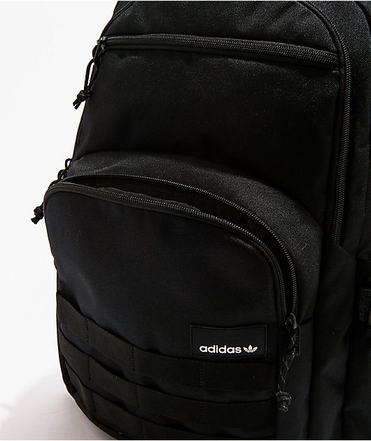 adidas Originals Daily Black Backpack | Zumiez