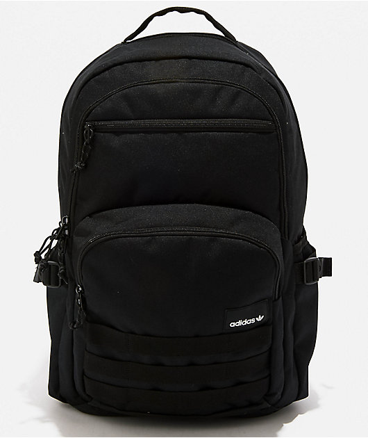 adidas Originals Daily Black Backpack | Zumiez