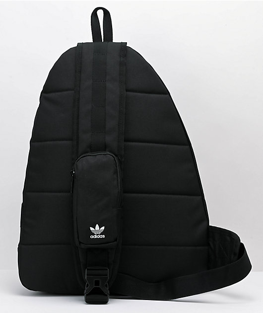 adidas Originals National Black Sling Backpack | Zumiez