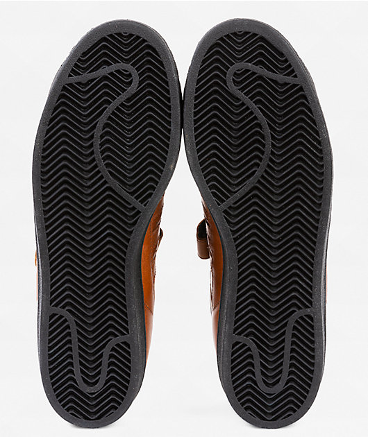 adidas Heitor Pro Shell ADV Brown & Core Black Skate Shoes | Zumiez