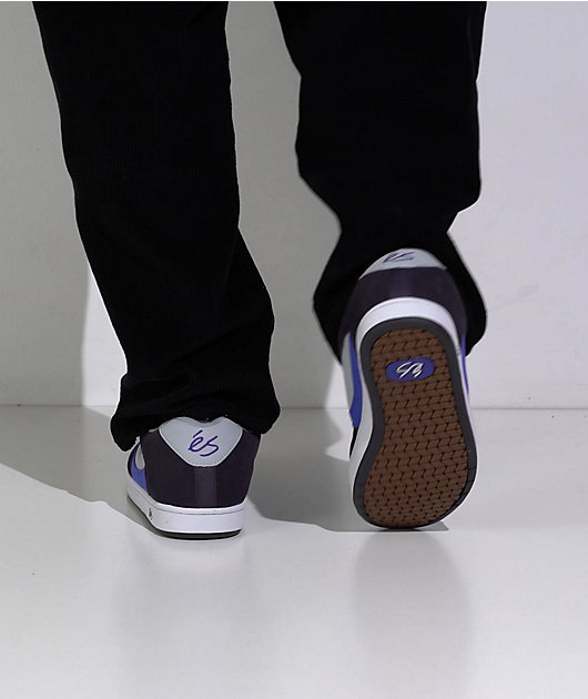 eS Accel OG Navy, Black & Grey Skate Shoes | Zumiez