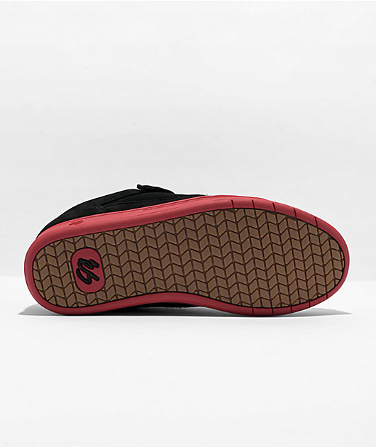 eS Accel OG Plus Black & Red Skate Shoes | Zumiez
