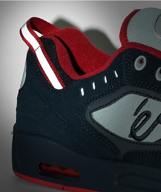 eS Creager Blue, Grey & Red Skate Shoes | Zumiez