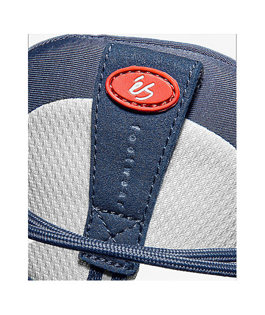 eS Two Nine 8 White & Navy Skate Shoes | Zumiez