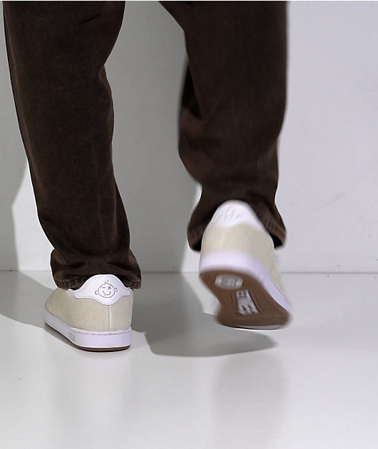 etnies Scam White Skate Shoes | Zumiez